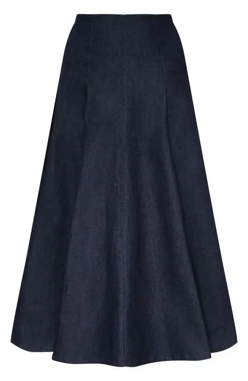 THE LULO PROJECT A-line Denim Skirt