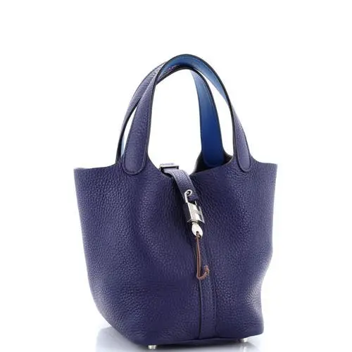 HERMES Picotin Lock Bag Clemence With Swift Pm