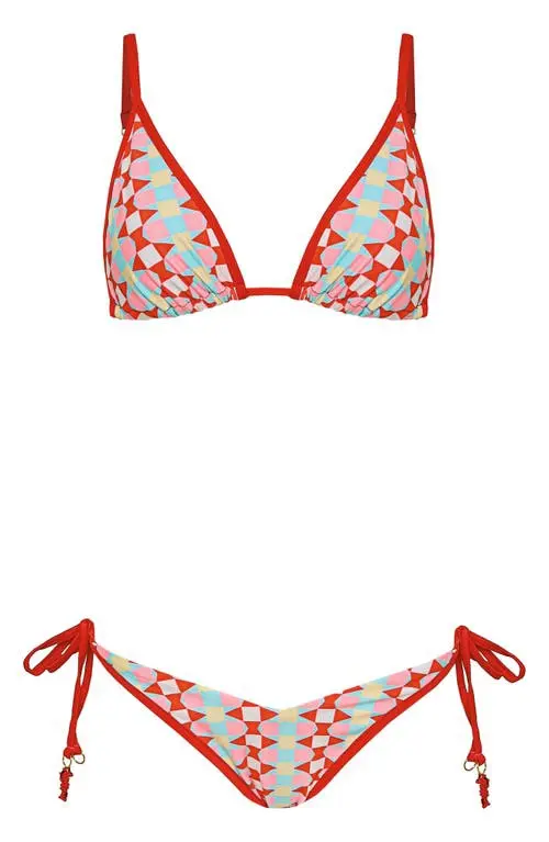 MAAJI Geomatrix Dreamscape Reversible Side Tie Bikini Bottom