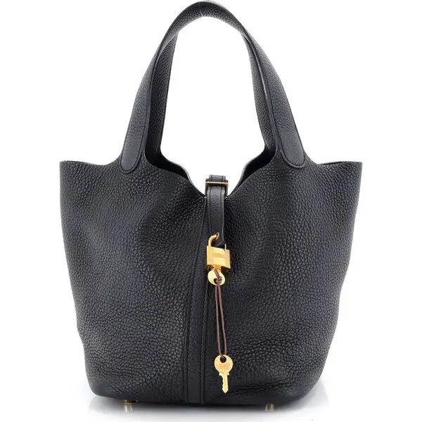 HERMES Picotin Lock Bag Clemence Mm