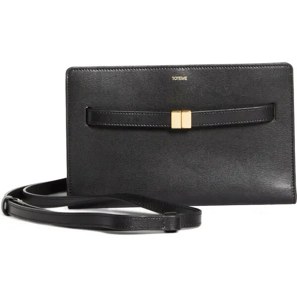 TOTEME Belted Leather Crossbody Bag