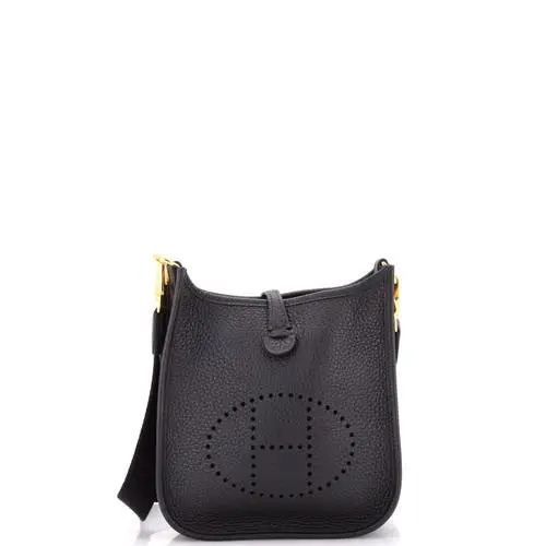 Hermès Evelyne Bag Gen Iii Clemence Tpm - Black