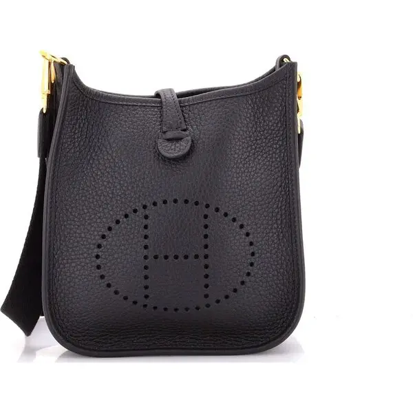 Hermès Evelyne Bag Gen Iii Clemence Tpm - Noir