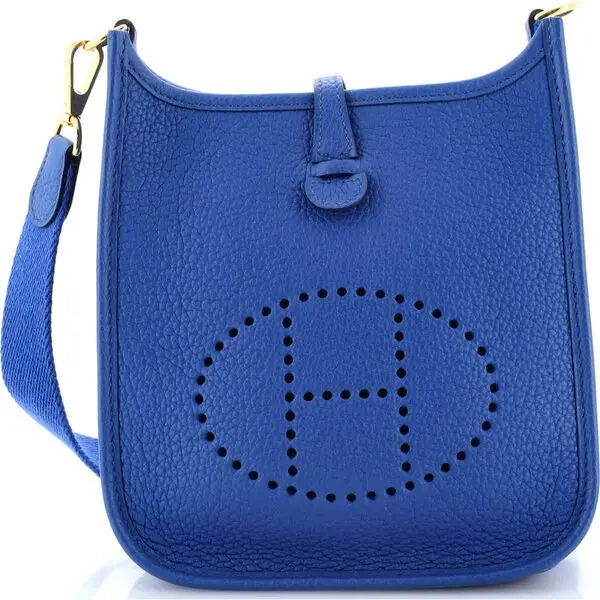 HERMES Evelyne Bag Gen Iii Maurice Tpm - Bleu France