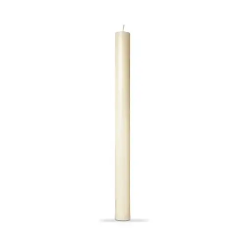 TAG Color Studio Ivory Straight Taper Paraffin Wax Candle Set