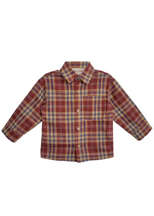 BECKETT AND BEAR Plaid Noah Shirt