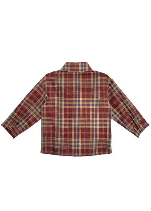 BECKETT AND BEAR Plaid Noah Shirt