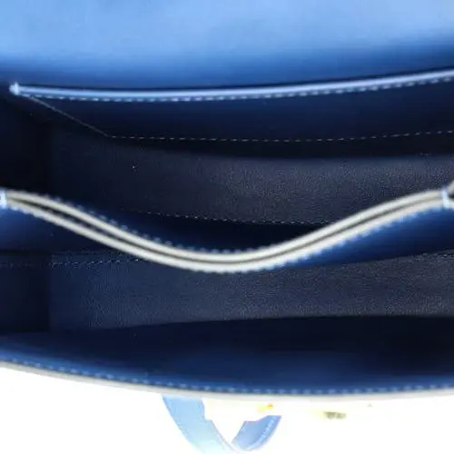 Hermès Mosaique Au 24 Bag Madame 17 - Blue