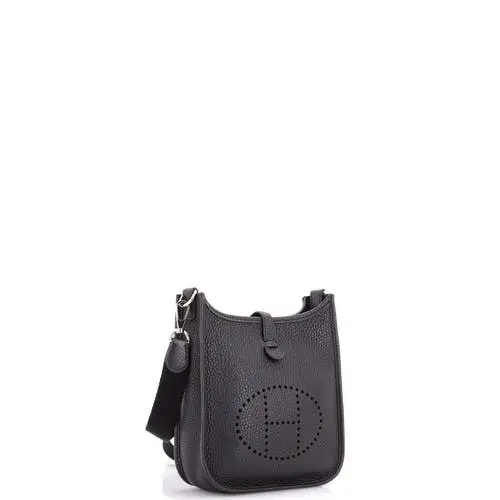 Hermès Evelyne Bag Gen Iii Clemence Tpm - Black