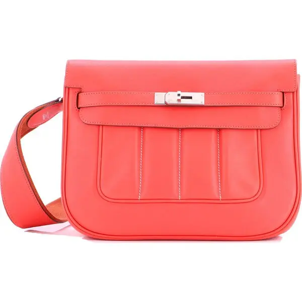 Hermès Berline Bag Swift 28 - Red