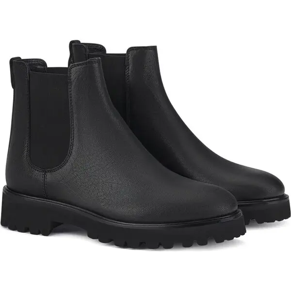 Agl Goldie Beatle Ankle Boots - Nero