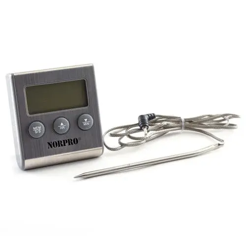 NORPRO Digital Probe Thermometer/timer