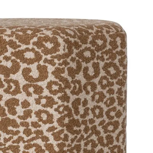 STORIED HOME Stool / Ottoman With Base