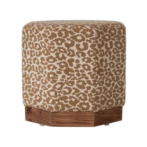 STORIED HOME Stool / Ottoman With Base