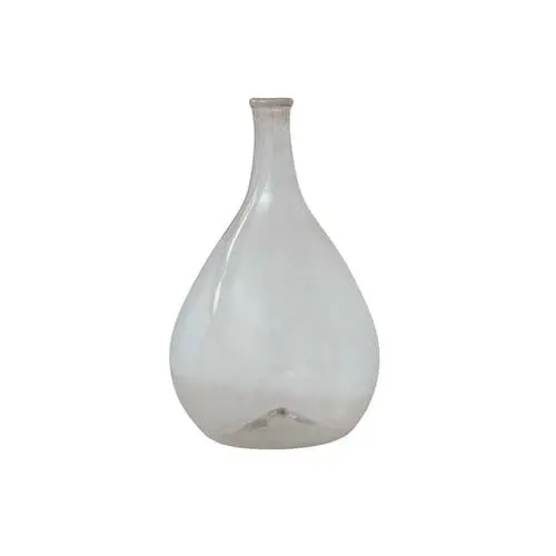 STORIED HOME Bottle Vase - Clear
