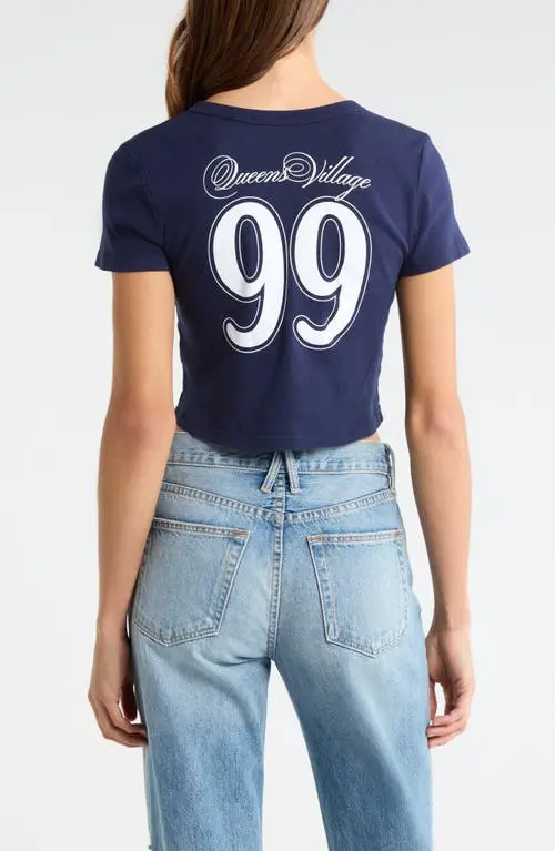 PACSUN Queens Village Graphic Baby Tee