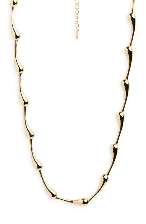 Argento Vivo Paisley Link Necklace - Gold