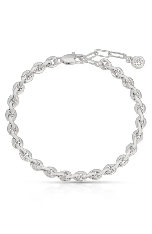 Ettika Chain Link Bracelet - Silver