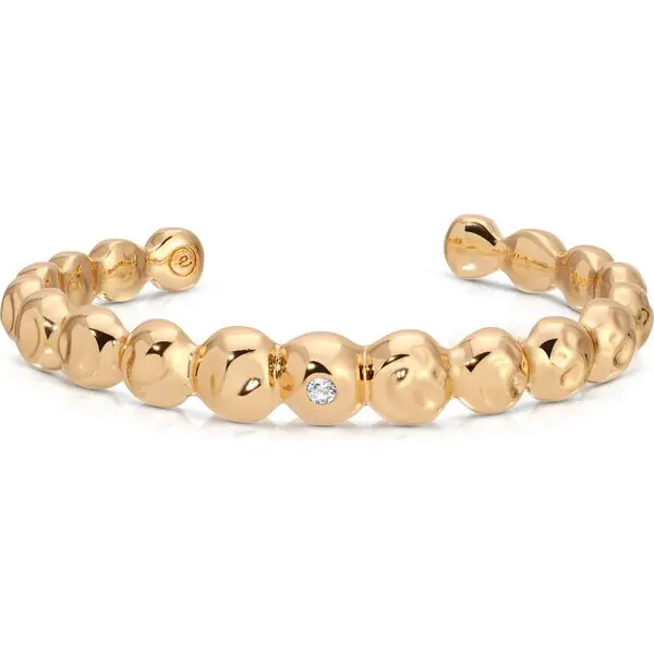 Ettika Molten Sphere Cuff Bracelet - Gold