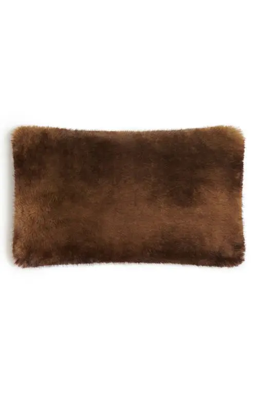 Apparis Cicly Faux Accent Pillow - Mink