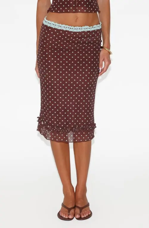 TIGER MIST Amara Polka Dot Skirt