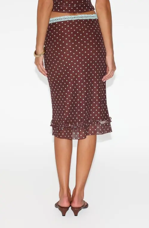 TIGER MIST Amara Polka Dot Skirt