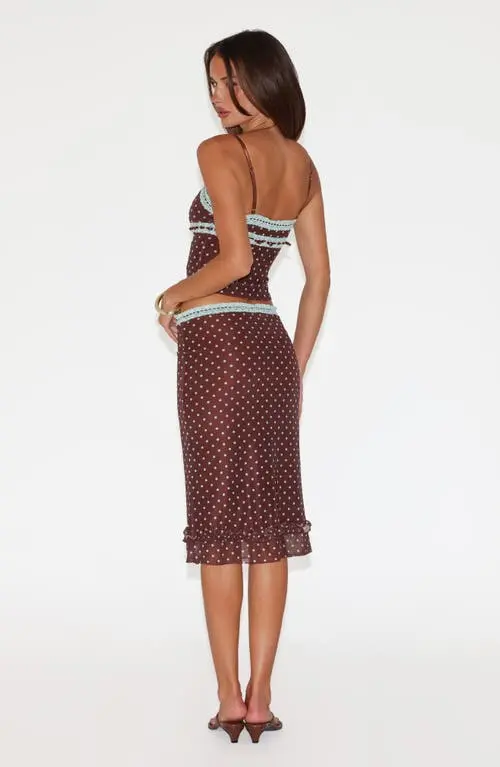 TIGER MIST Amara Polka Dot Skirt