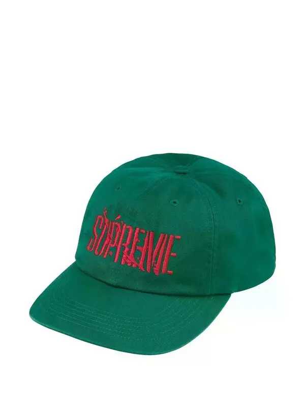 Supreme Splatter Six-panel Cap - Green