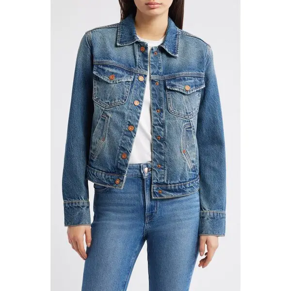 HIDDEN JEANS Denim Trucker Jacket