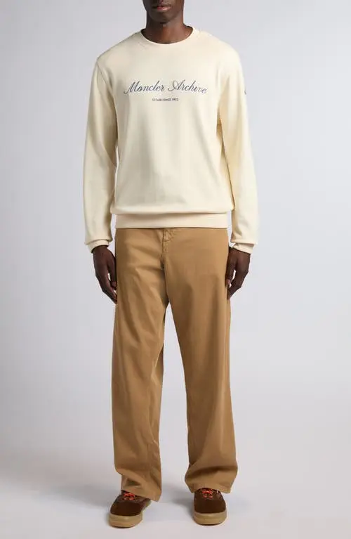 Moncler Cotton-blend Crewneck Sweatshirt