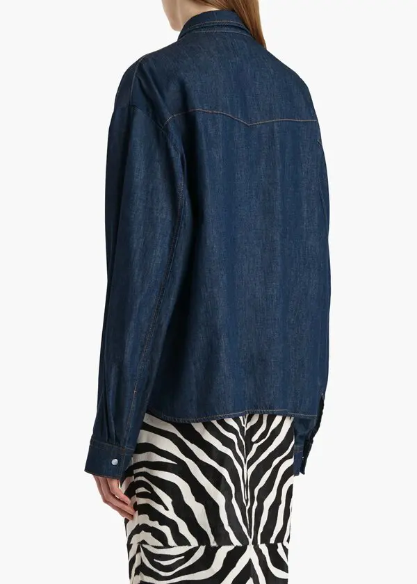 Khaite Grenon Cropped Shirt - Benson