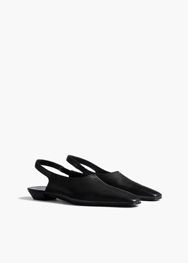 Khaite Cecilia Slingback Flat