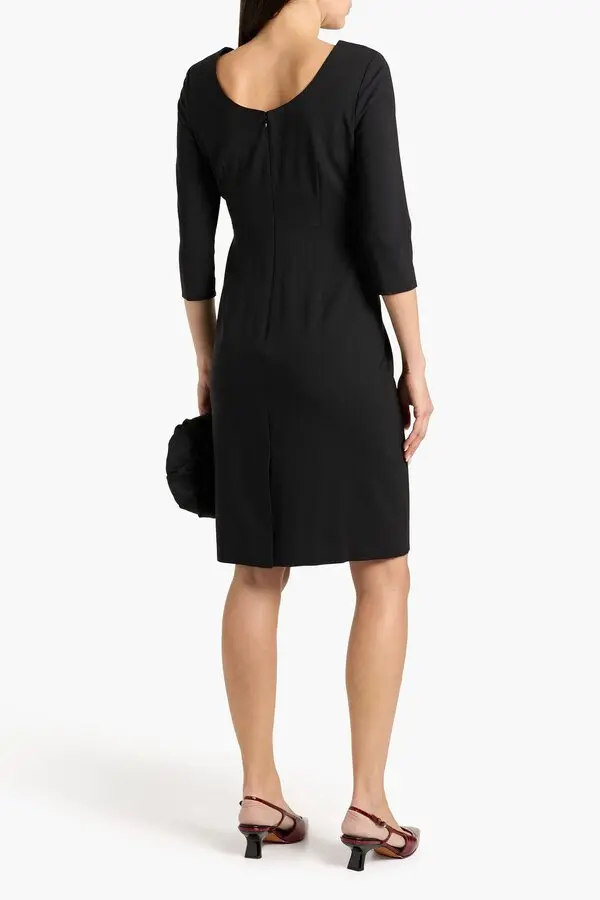 Buy Theory Varetta Wool-blend Dress - Black At 49% Off | Editorialist