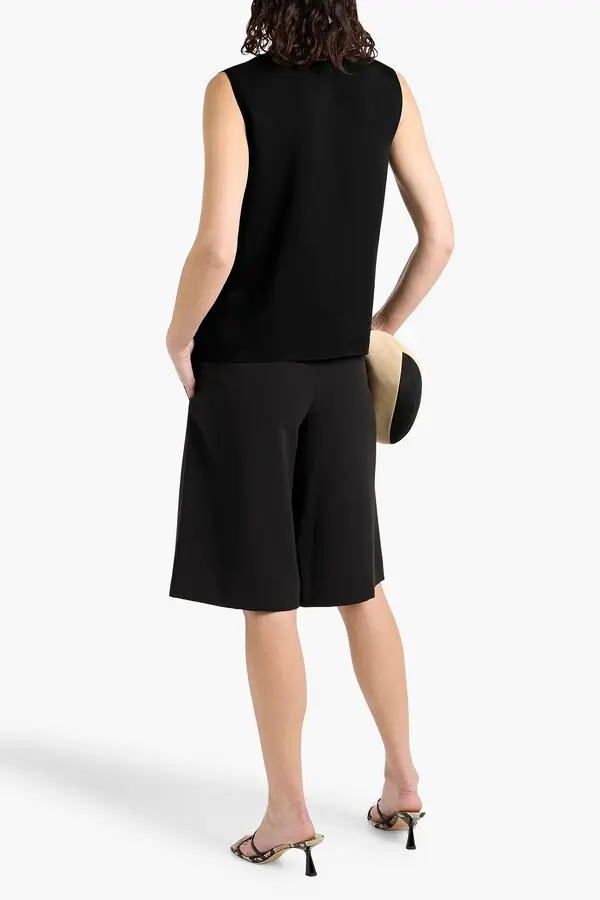 Theory Silk Crepe De Chine Top