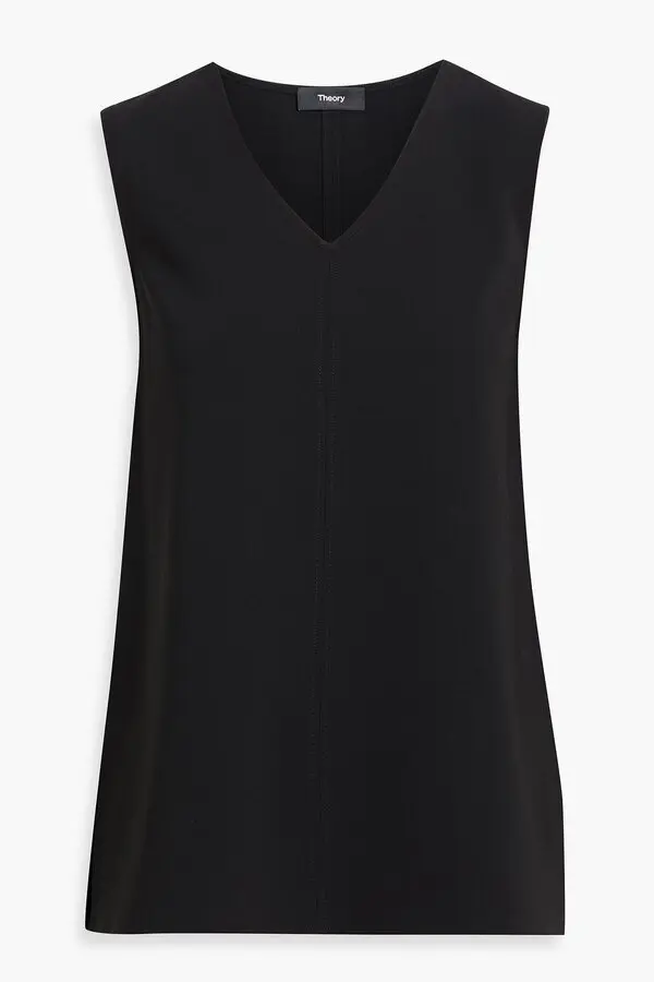 Theory Crepe Top - Black