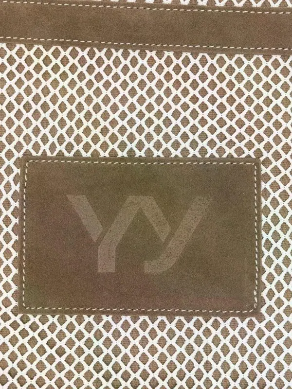 OPEN YY Mesh Cross Body Bag - Brown