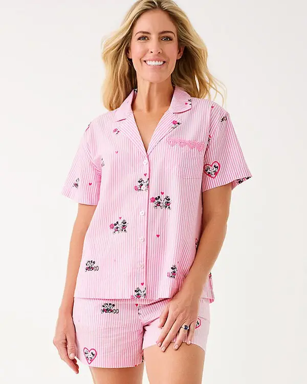 LILLY PULITZER Mari Pajama Button-up Shirt