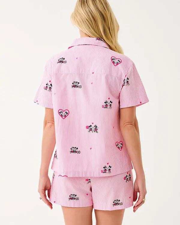 LILLY PULITZER Mari Pajama Button-up Shirt