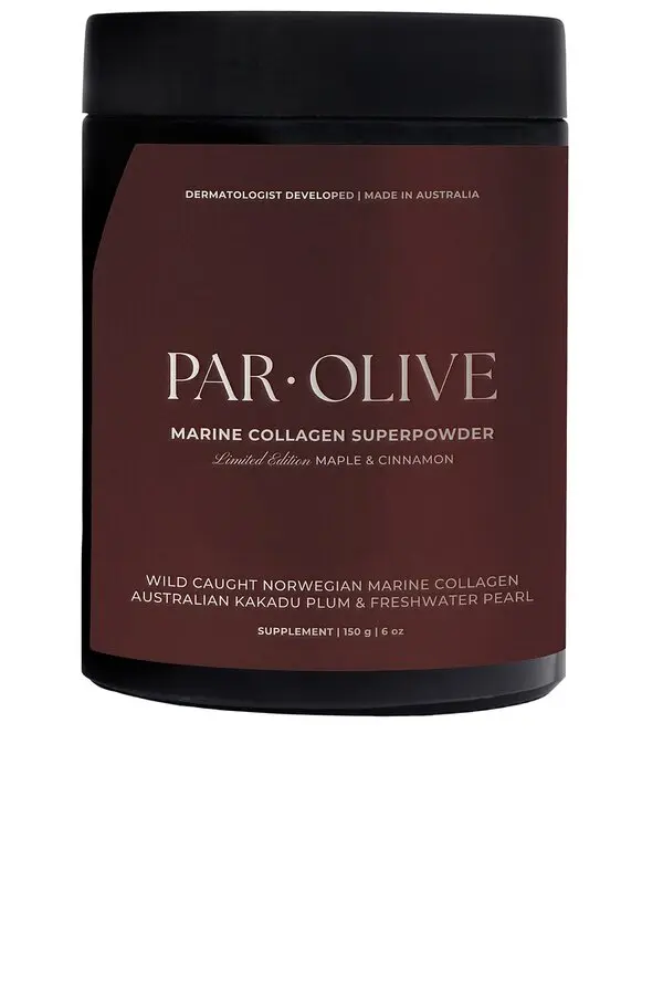 PAR OLIVE Pearl Marine Collagen Superpowder - Maple & Cinnamon