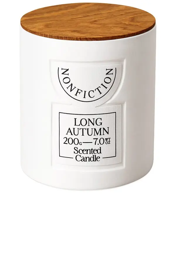 NONFICTION Long Autumn Scented Candle - N,a