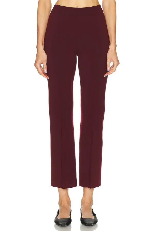 HIGH SPORT Merino Kick Pant - Wine