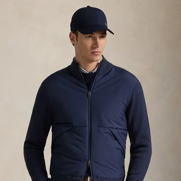 Ralph Lauren Performance Hybrid Full-zip Sweater