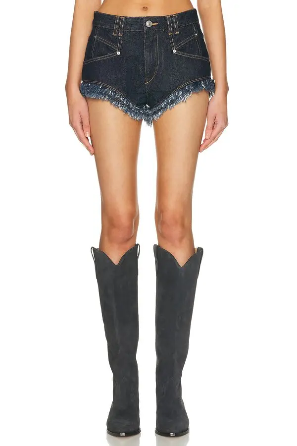 Isabel Marant Eneidala Short - Dark Midnight