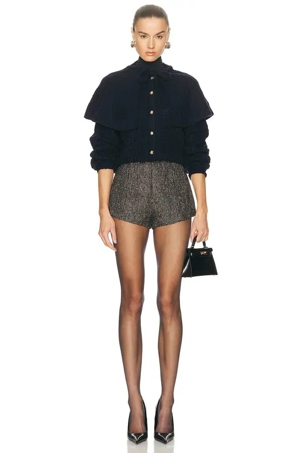 FRAME Cape Sweater - Navy