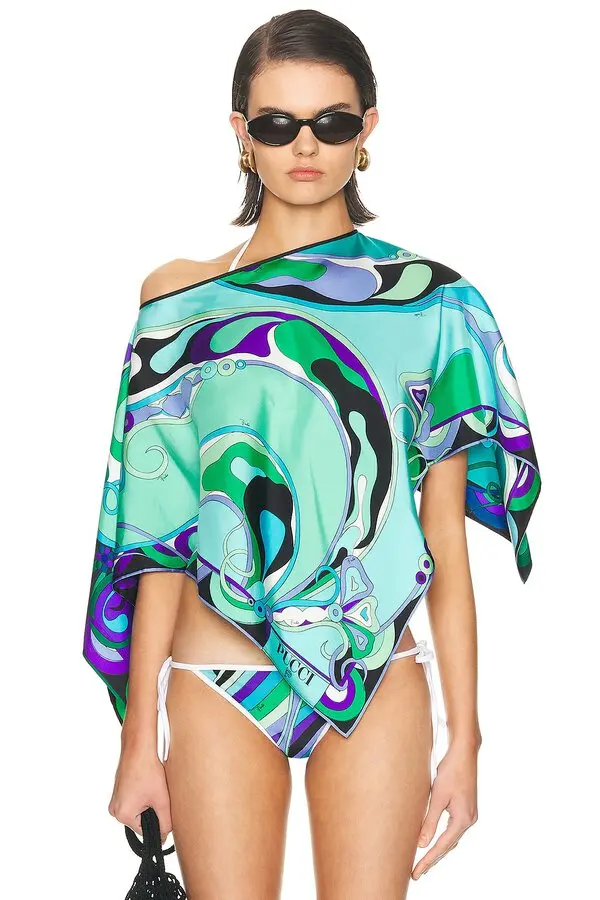 Emilio Pucci Short Sleeve Blouse