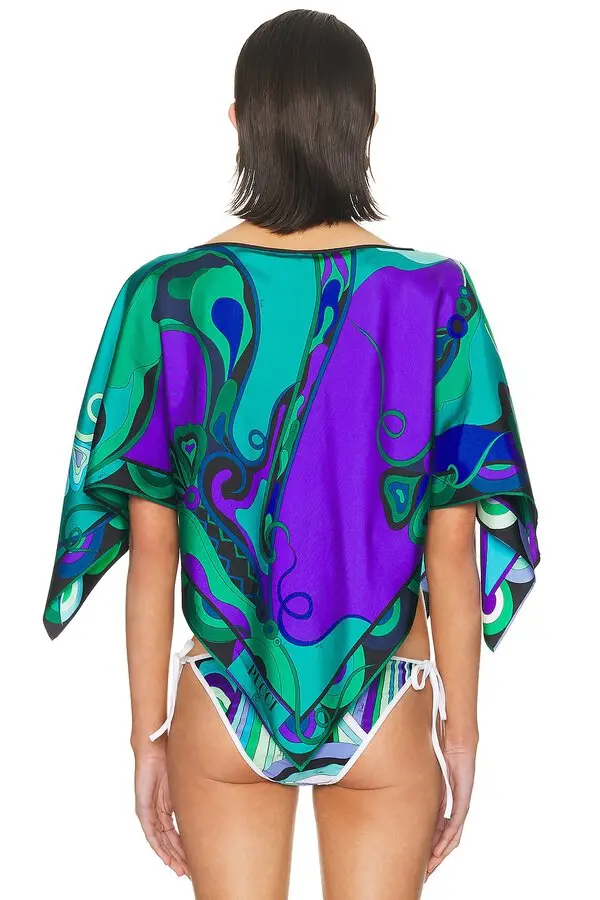 Emilio Pucci Short Sleeve Blouse