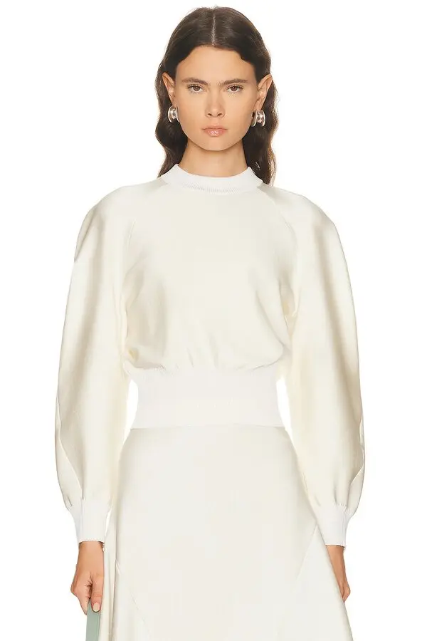 Givenchy Crewneck Raglan Sweater - Ivory