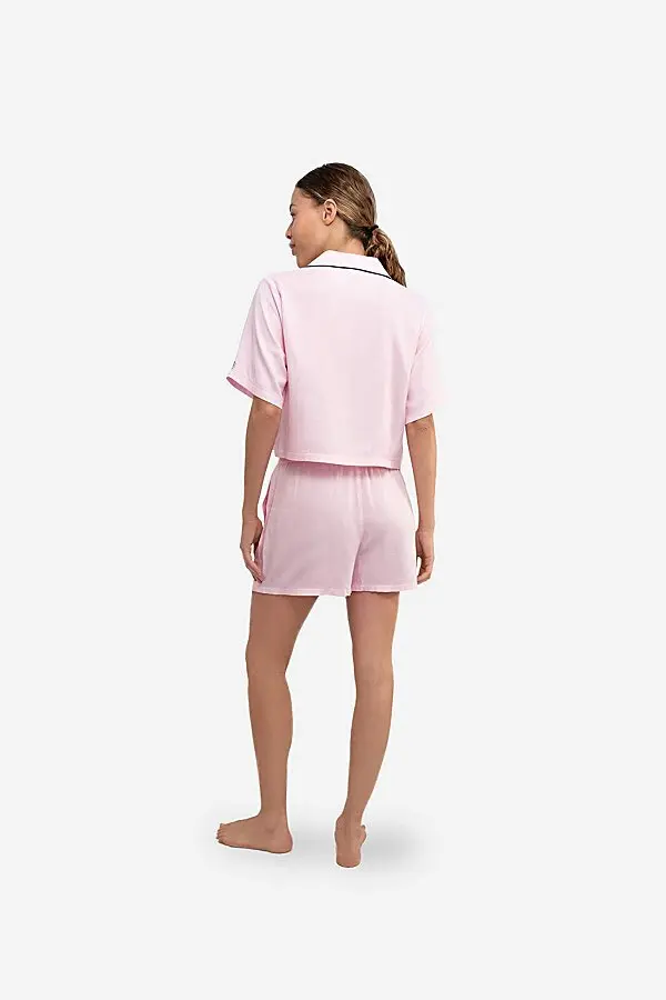Free People Sunday Citizen Short Pj Set- Woven Cotton