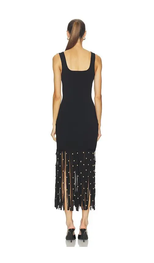 Simkhai Romelia Midi Dress - Black