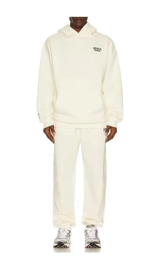 HUEGA HOUSE Icon Sweatpants In Cream